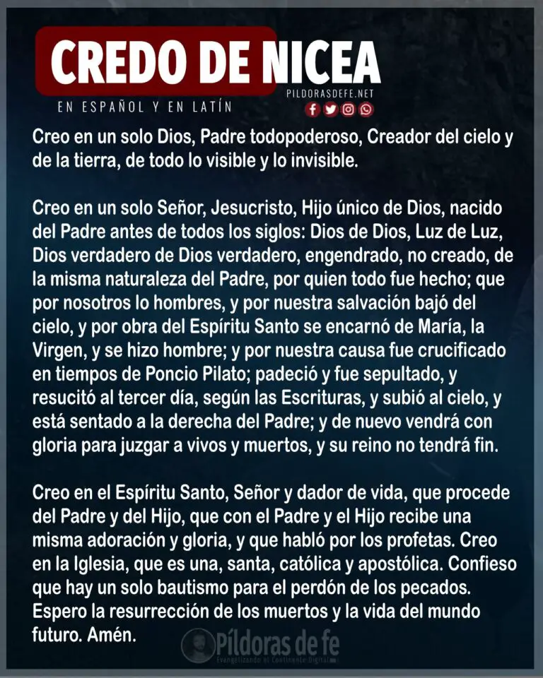 Credo de Nicea - Constantinopla: Conoce el Credo Largo