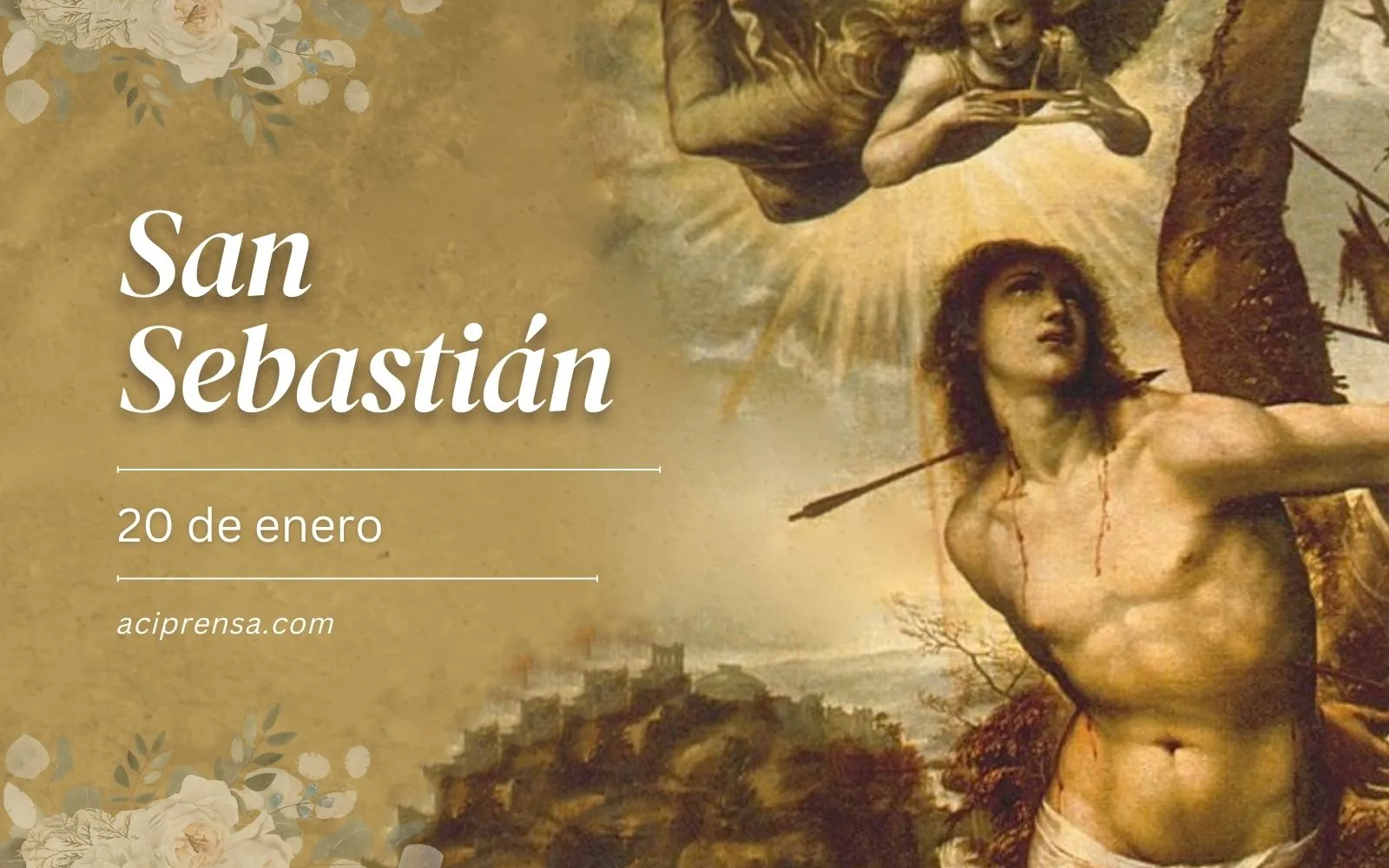 Hoy se celebra a San Sebastián mártir, guerrero y santo cristiano