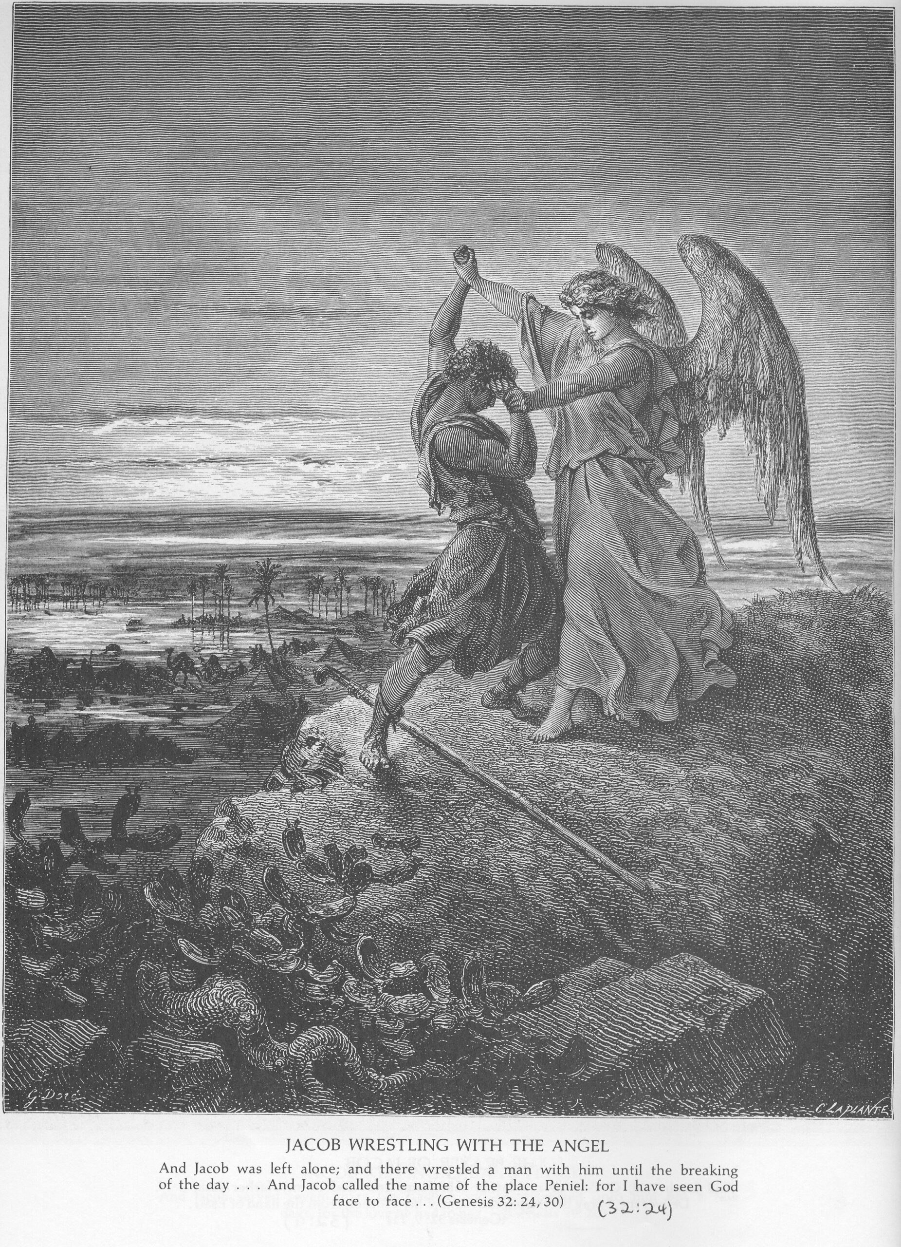 Jacob lucha con Dios: Significado y Análisis